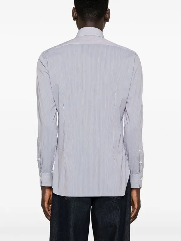 BARBA NAPOLI Striped Shirt