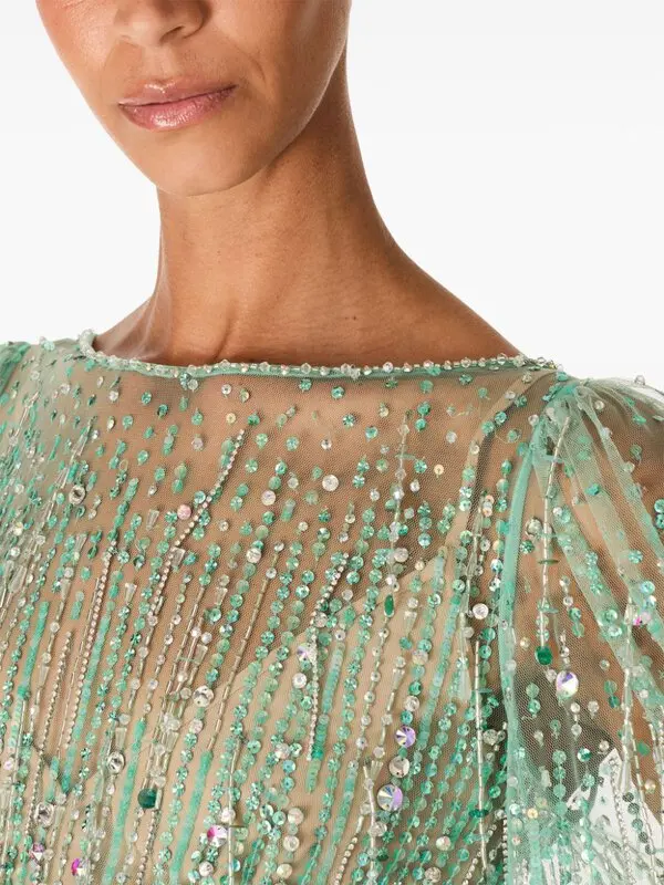 Jenny Packham Dazzle Embellished Mini Dress