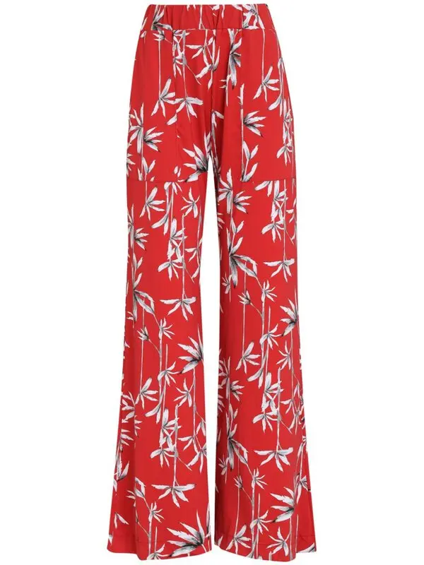 BRIGITTE Bamboo-print Trousers