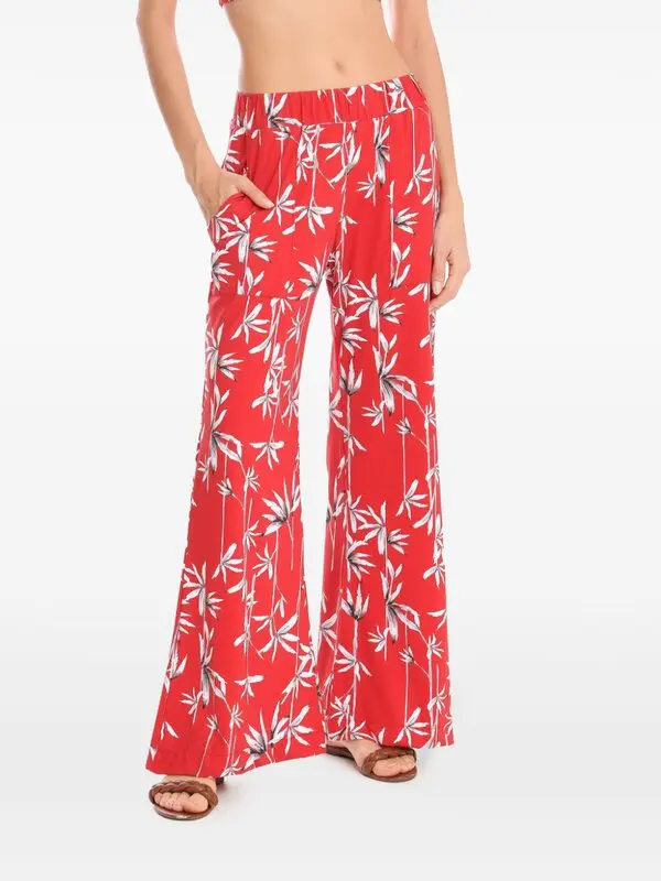BRIGITTE Bamboo-print Trousers