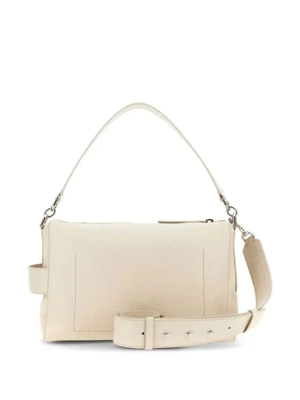 Hogan Script Bauletto Leather Shoulder Bag