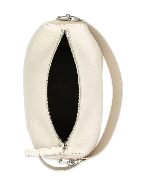 Hogan Script Bauletto Leather Shoulder Bag