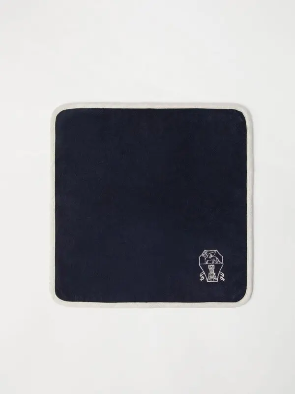 Brunello Cucinelli Embroidered Cotton Towels