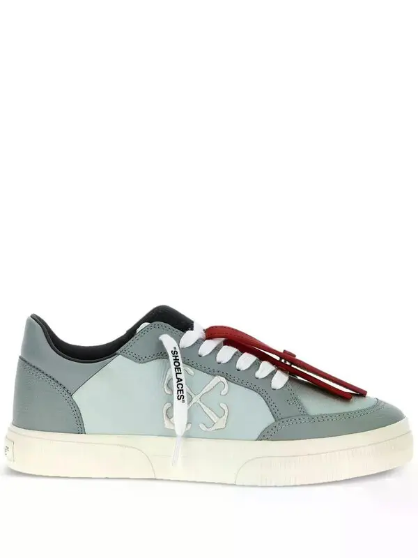 Off-White Low Vulcanized Sneakers - Green
