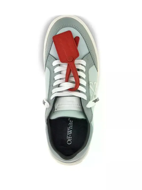 Off-White Low Vulcanized Sneakers - Green