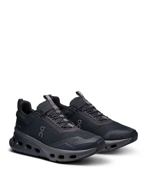On Cloudnova X Sneakers - Black/eclipse