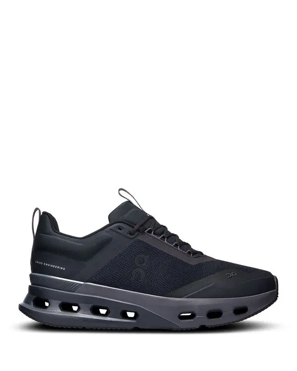 On Cloudnova X Sneakers - Black/eclipse