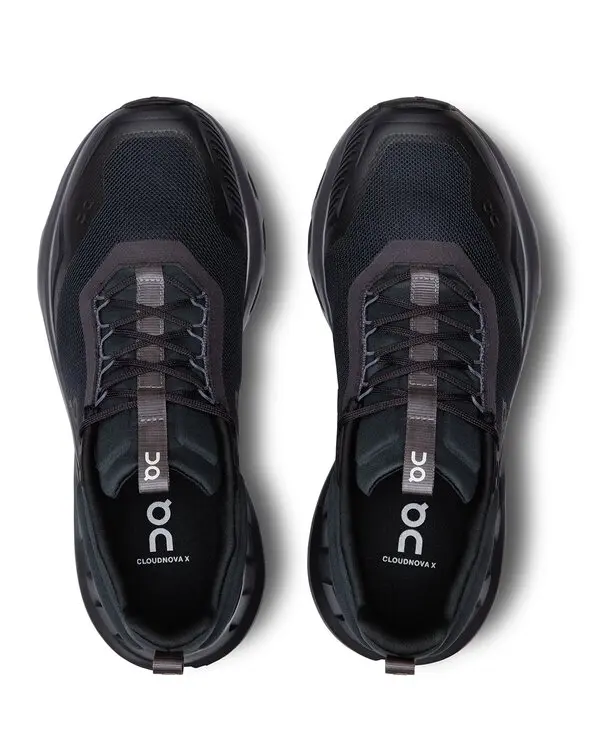 On Cloudnova X Sneakers - Black/eclipse