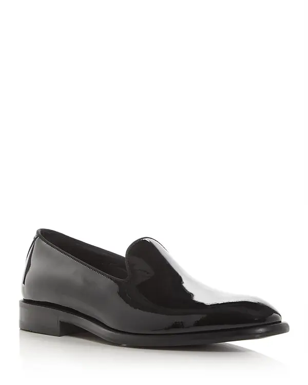 BOSS Derrek Patent Slip-on Loafers