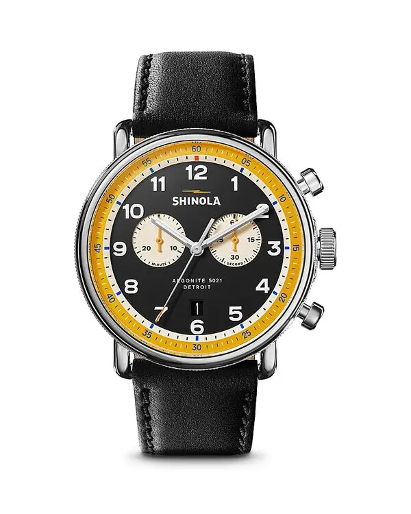 Shinola Canfield C56 Chronograph, 43mm