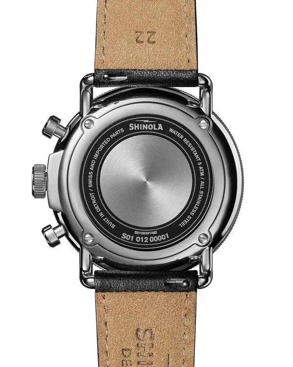 Shinola Canfield C56 Chronograph, 43mm
