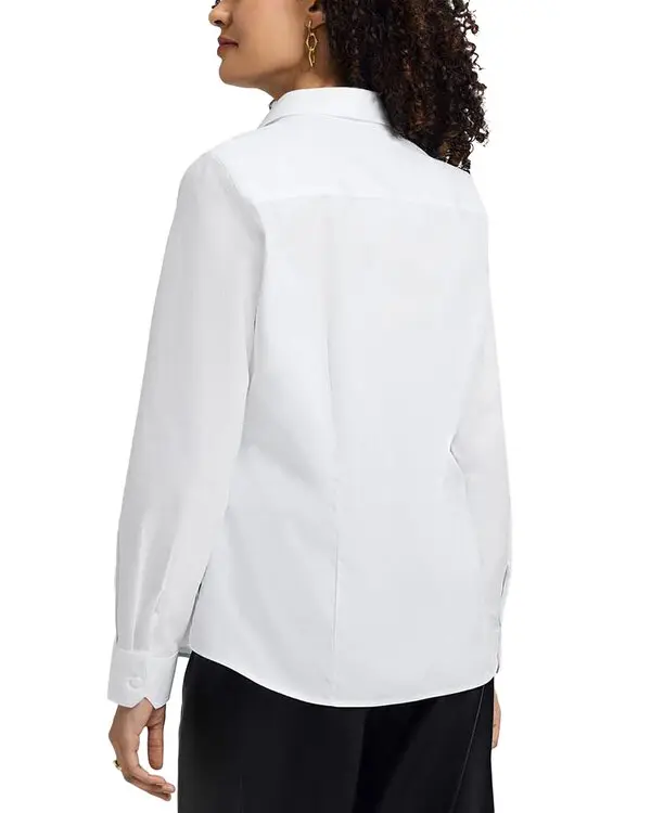 Foxcroft Dianna Cotton Non-iron Shirt - White