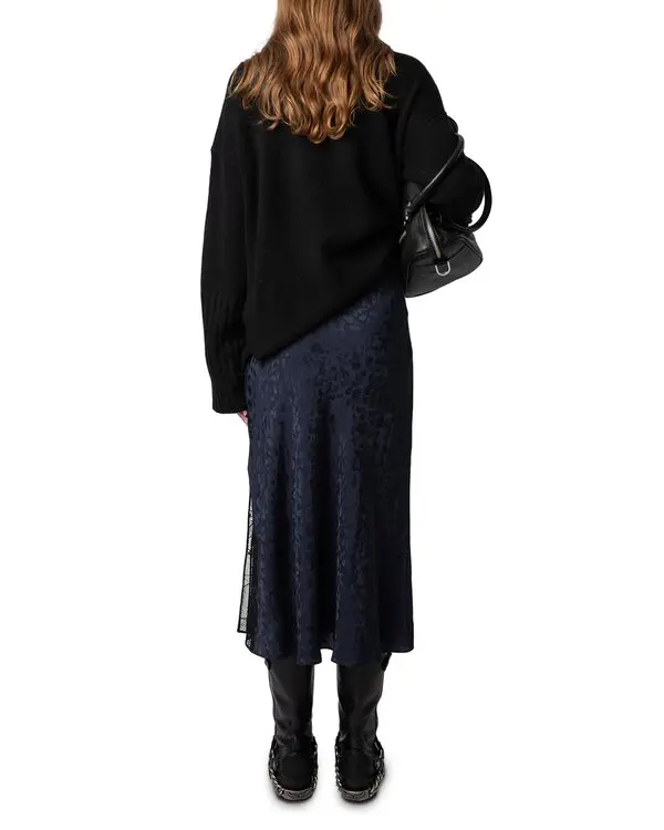 Zadig&Voltaire Jayla Jacquard Silk Skirt
