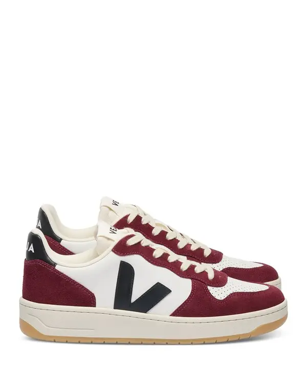 VEJA V- Low Top Sneakers - White/black