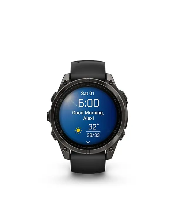 GARMIN Fenix 8 47mm Multisport Gps Smartwatch - Black