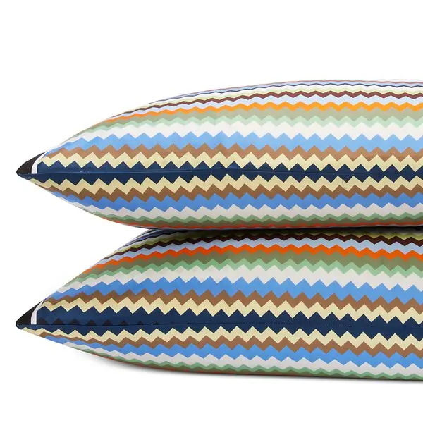 Missoni Valparaiso Pillowcase, Standard, Set Of 2 Exclusive - Turquoise Multi