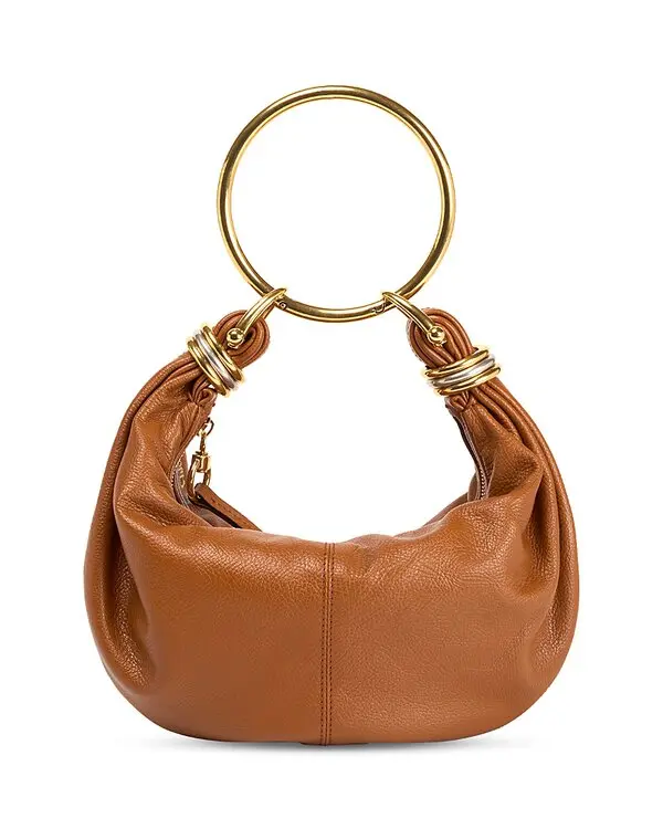 Chloé Small Bracelet Hobo Bag - Clay Brown