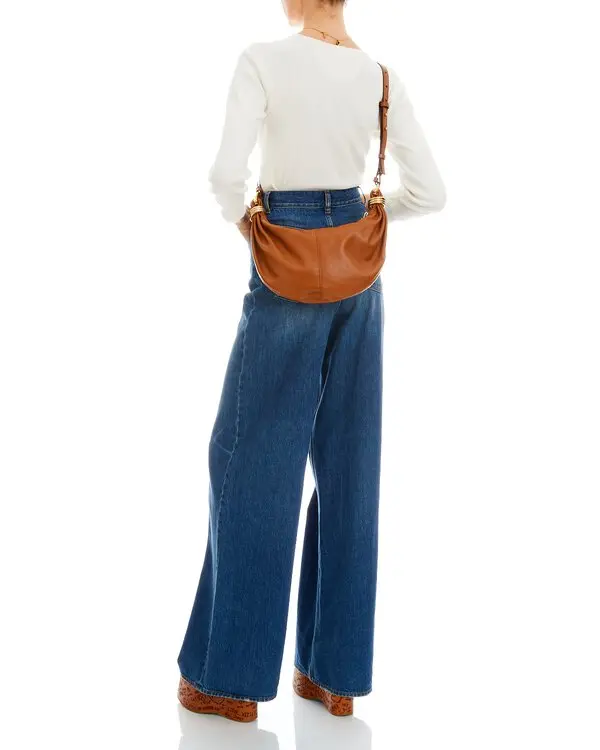 Chloé Small Bracelet Hobo Bag - Clay Brown