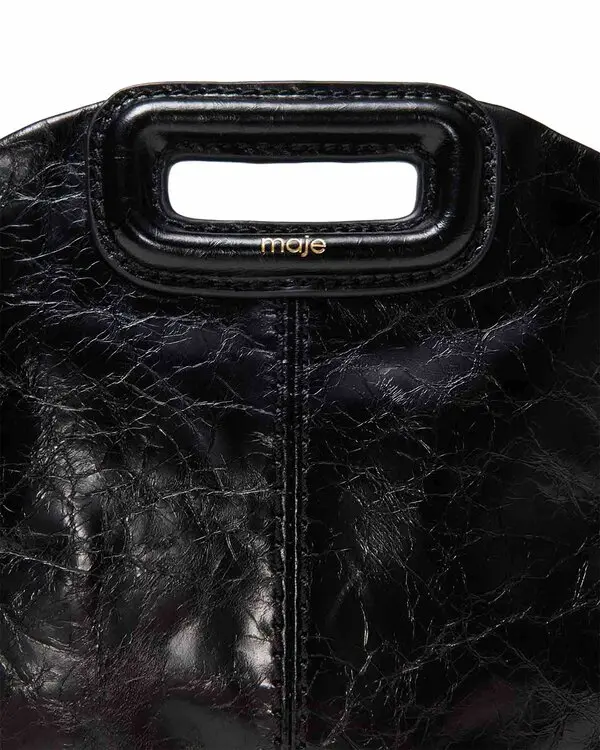 Maje Miss M Mini Bag - Black