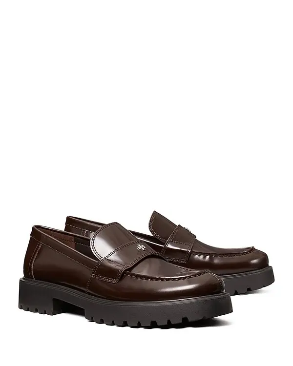 Tory Burch Classic Lug Loafers - Cocoa