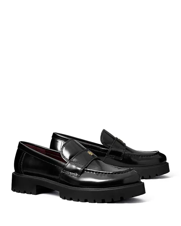 Tory Burch Classic Lug Loafers - Perfect Black