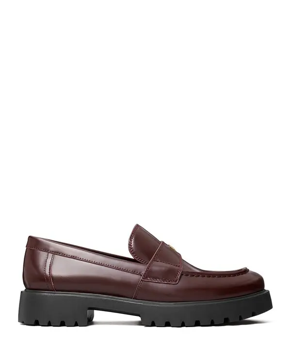 Tory Burch Classic Lug Loafers - Plum