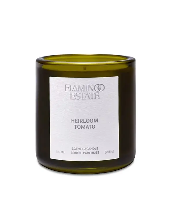 FLAMINGO ESTATE Heirloom Tomato Leaf Candle, 8 Oz - No Color