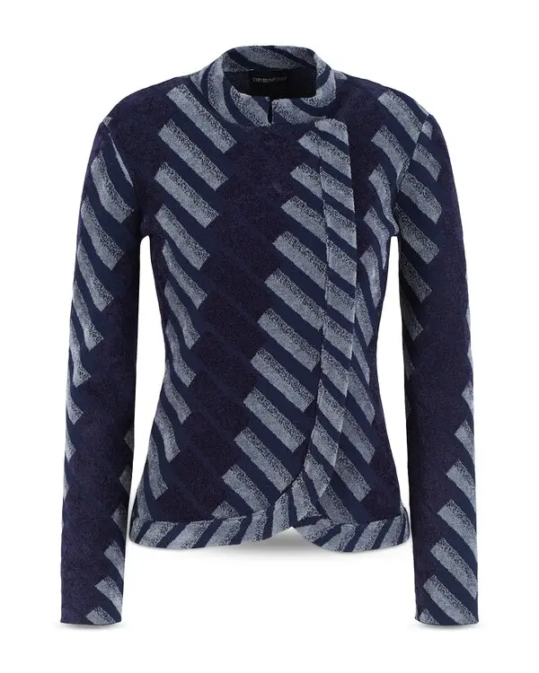Emporio Armani Geometric Chenille Jacket