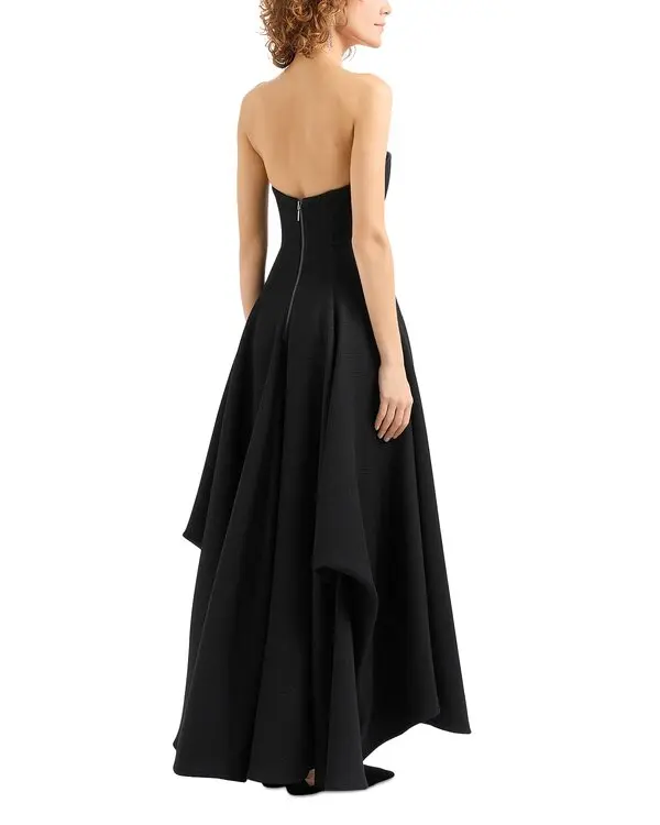 Emporio Armani Strapless Gown