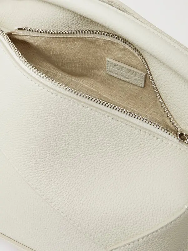 Loewe Puzzle Edge Small Shoulder Bag - White