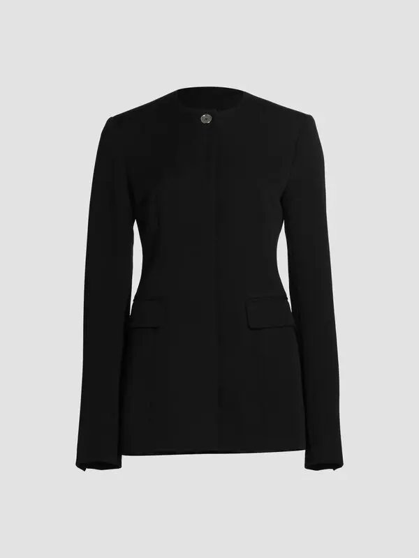 TOTEME Collarless Cinched Jacket