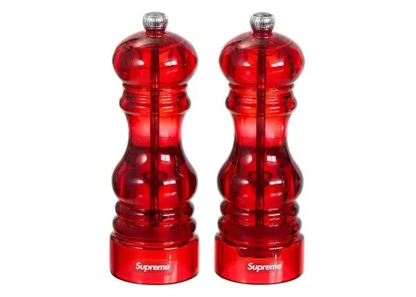 Supreme Peugeot Salt & Pepper Mill Set Of 2 - Red