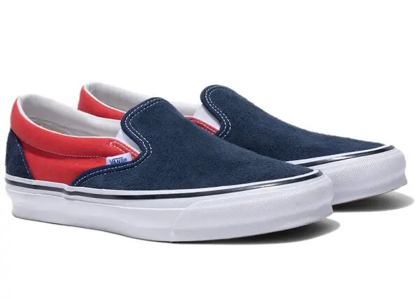 VANS Vault Og Classic Slip-on Lx Noahin - Navy/red