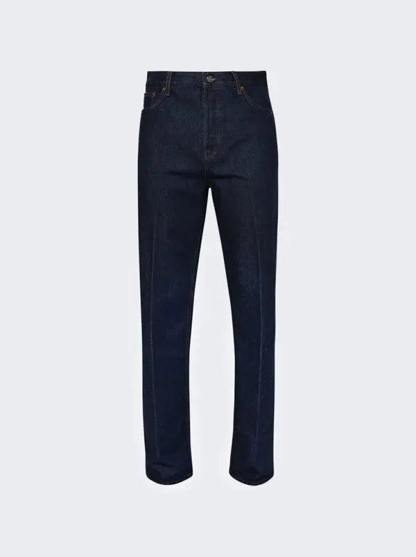 Gucci Straight Leg Jeans - Dark Blue