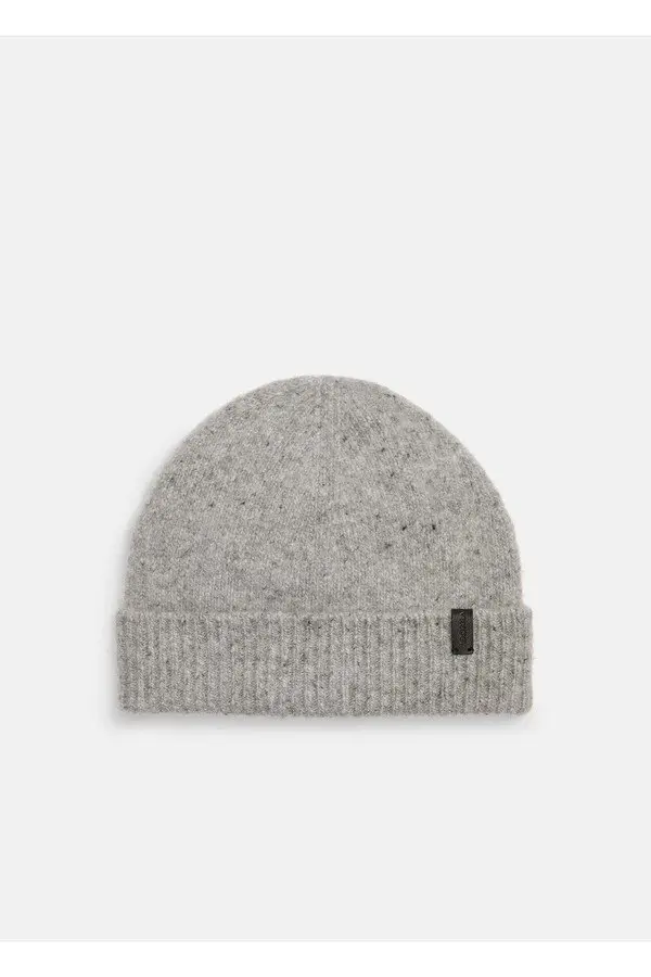 Vince Donegal Cashmere Beanie - Grey