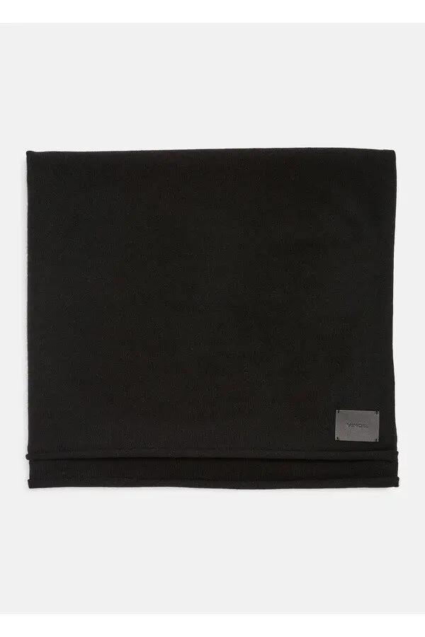 Vince Plush Cashmere Blanket Wrap - Black