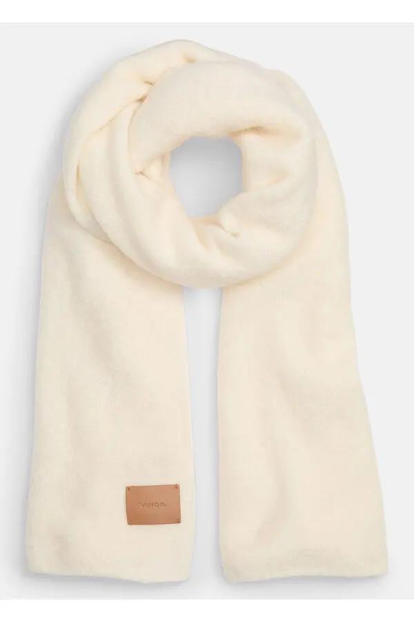 Vince Merino Wool-blend Bouclé Oversized Scarf