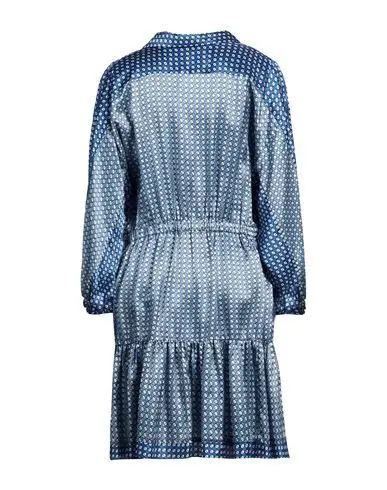 Sandro Mini Shirt Dress - Blue