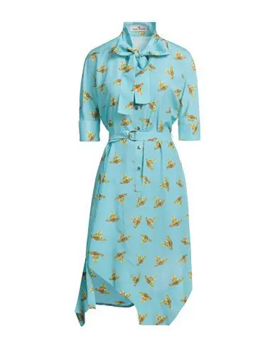 VIVIENNE WESTWOOD Crepe Midi Shirt Dress