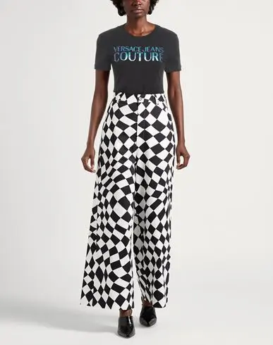 Versace T-shirt In Cotton And Elastane - Black