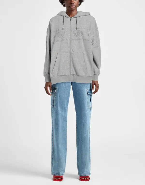 CHIARA FERRAGNI Sweatshirt - Grey