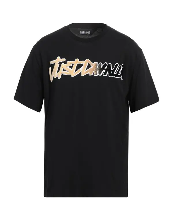 Just Cavalli T-shirt Size Cotton - Black