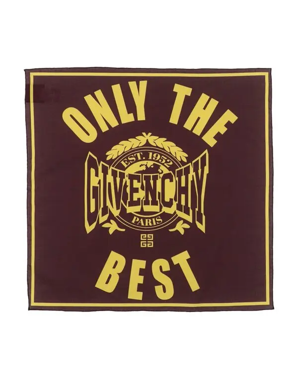 Givenchy Scarf Cotton - Burgundy