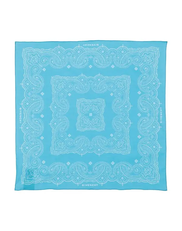 Givenchy Scarf Fuchsia Cotton - Blue