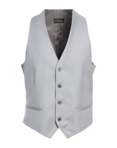Emporio Armani Tailored Vest In Virgin Wool