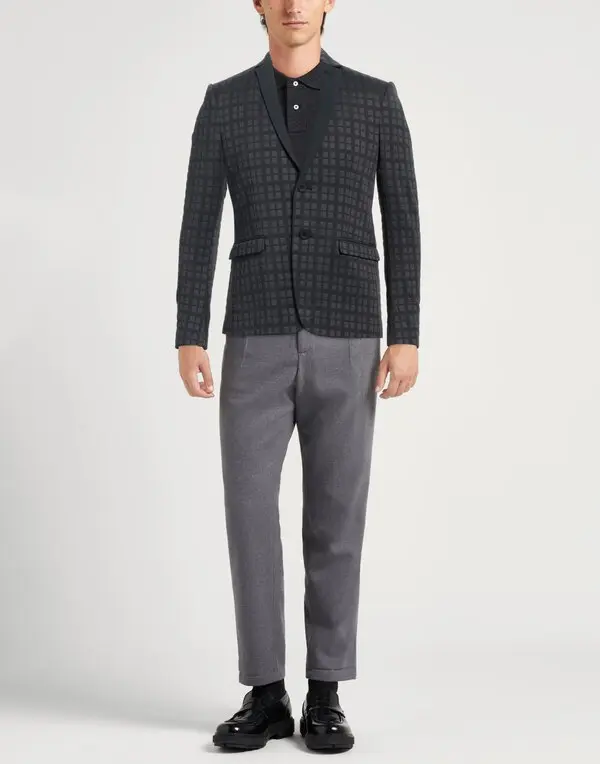 Patrizia Pepe Checked Jersey Blazer