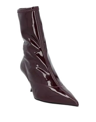 SERGIO ROSSI Pointed Toe Spool Heel Ankle Boots