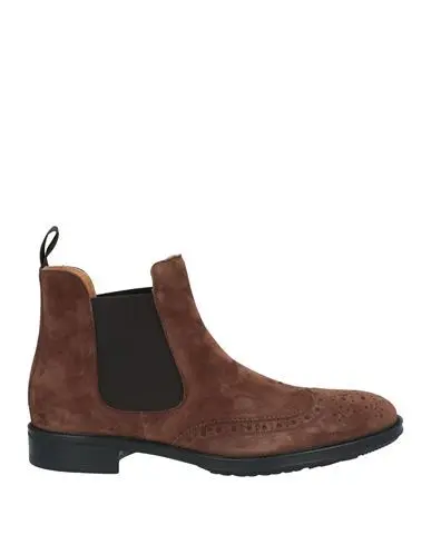 DOUCAL'S Leather Ankle Boots - Brown