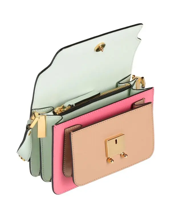 Marni Cross-body Flap Bag - Pink