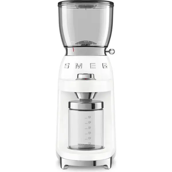 SMEG 50s Retro Style Espresso Grinder - White